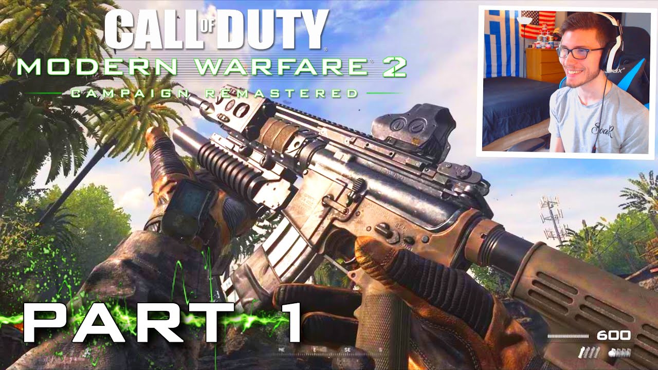 MW2 REMASTERED CAMPAIGN IS HERE! | Walkthrough Part 1! - YouTube