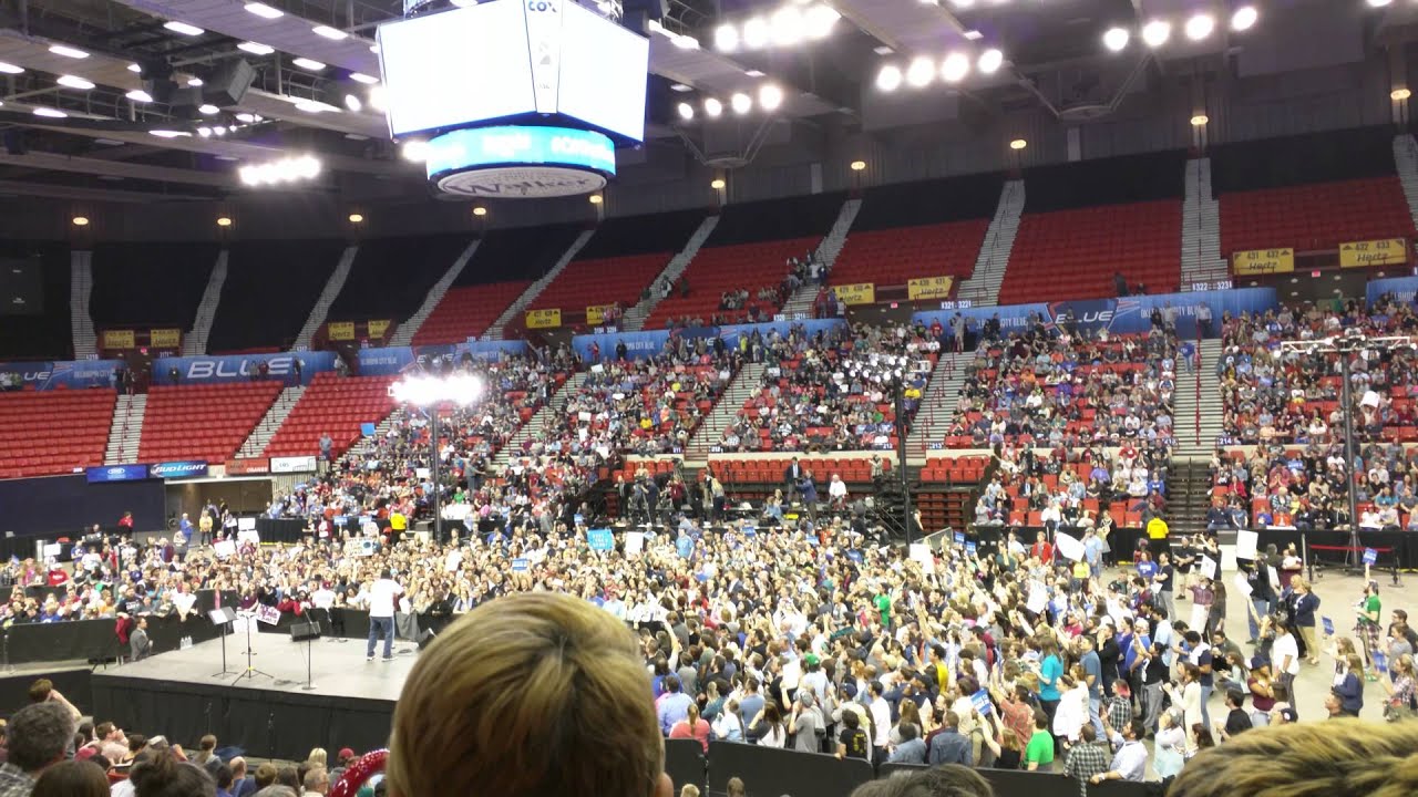 OKC Sanders crowd - YouTube