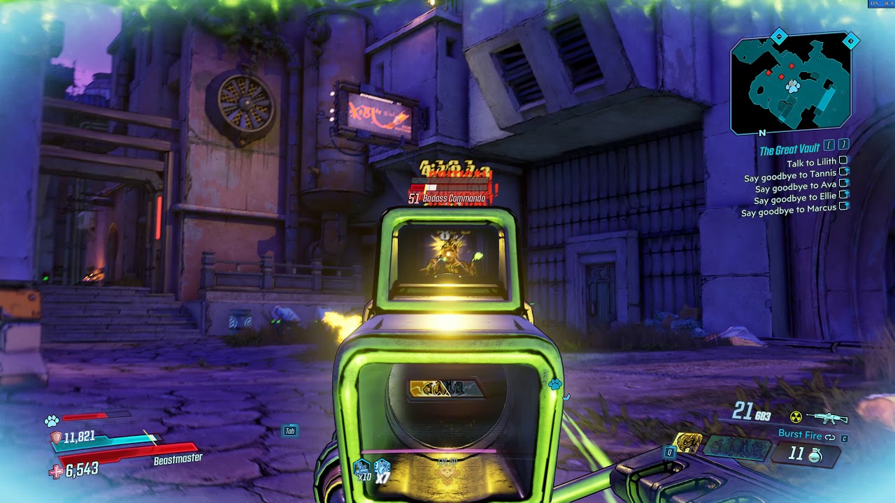 Borderlands 3 TVHM MAYHEM3 FL4K Pet Tank Build - YouTube
