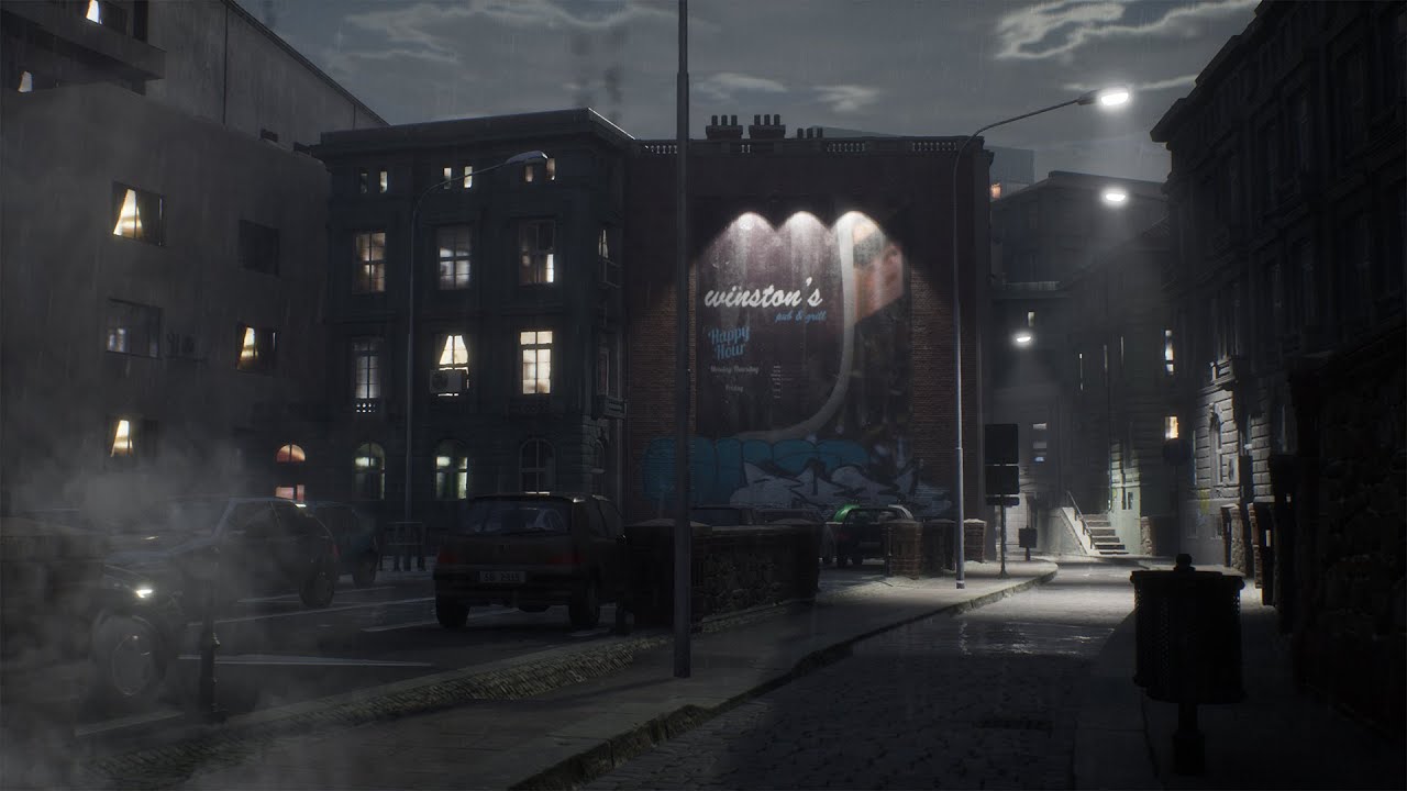 European Alleys Demonstration Night [UE4] - YouTube