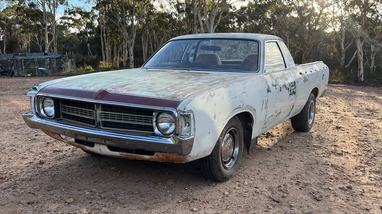 VK V8 Dodge ute rego ready?? - YouTube