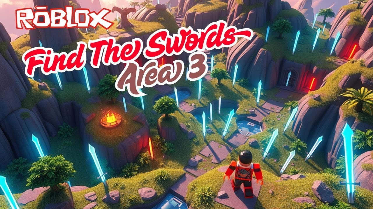 Roblox Find The Swords: Area 3 Walkthrough – All 24 Swords Locations ...