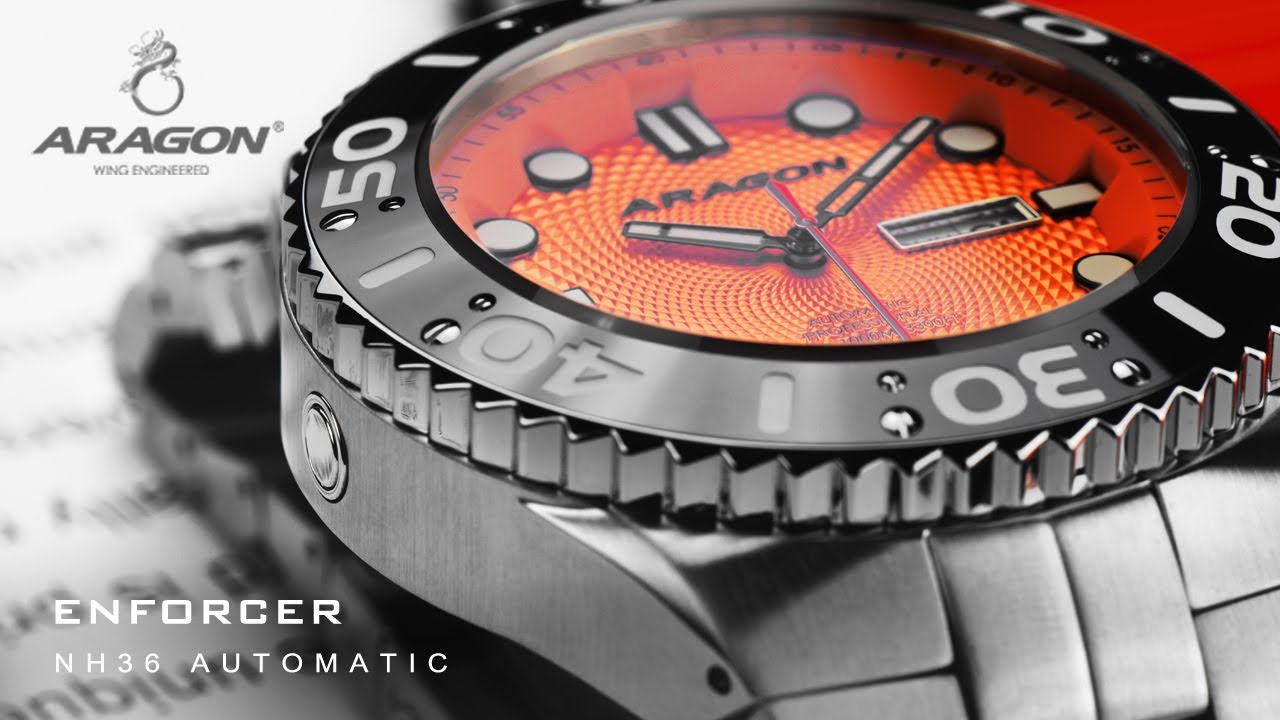 ARAGON® Enforcer NH36 Automatic - YouTube