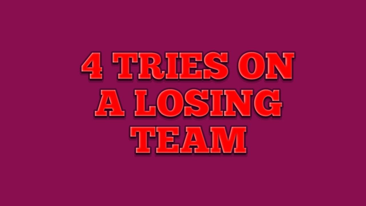 4 TRIES ON A LOSING TEAM!!! - YouTube