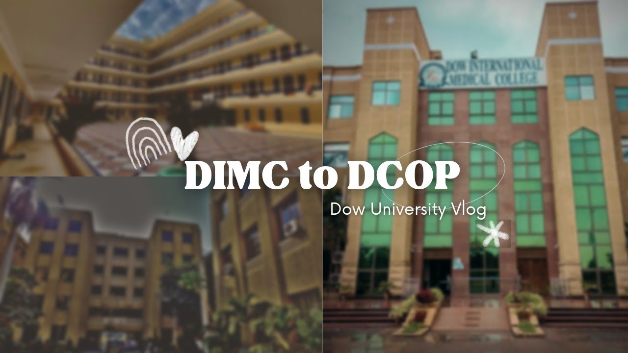 Dow Pharmacy To Dow International Medical College | #dimc | DCOP | # ...