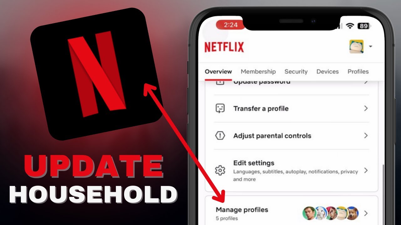 How to Update Netflix Household in SECONDS! - YouTube