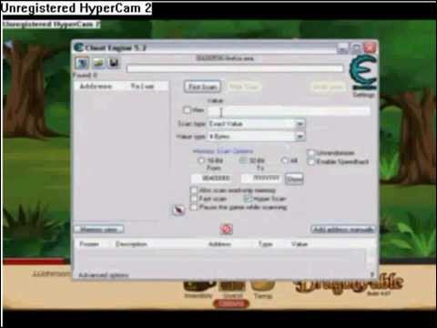 Hacking DragonFable With Cheat Engine - YouTube