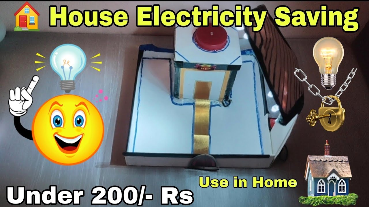Home Electricity Saving project || Best 2022 Project for electrical ...