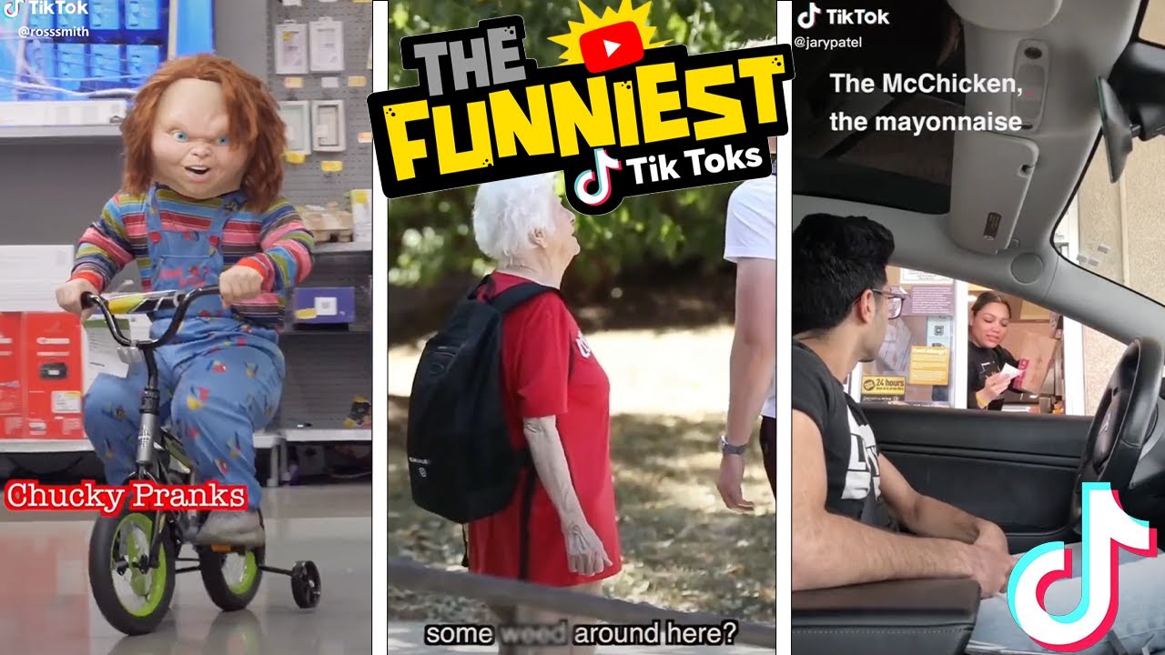 ACTUALLY FUNNY Tik Tok Pranks🤣 - YouTube
