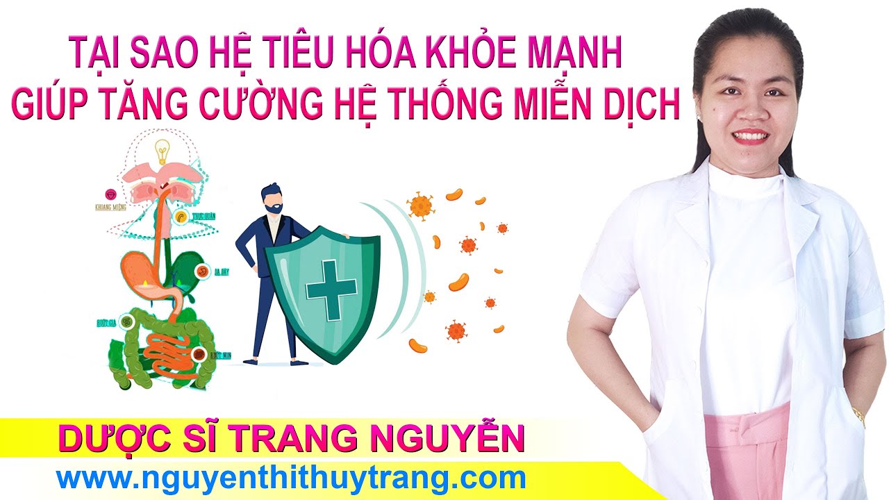 Tại sao hệ tiêu hóa khỏe mạnh giúp tăng cường hệ thống miễn dịch - YouTube