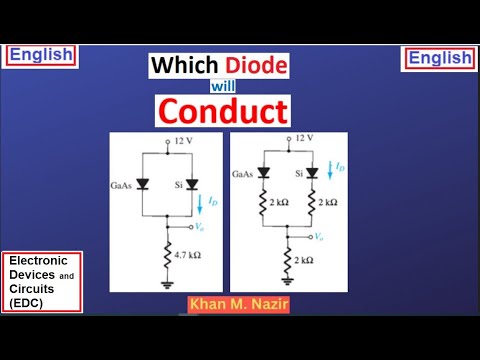 Question 2.10(a) & 2.13 || Si diode and GaAs diode in Parallel || Which Diode will Conduct - YouTube
