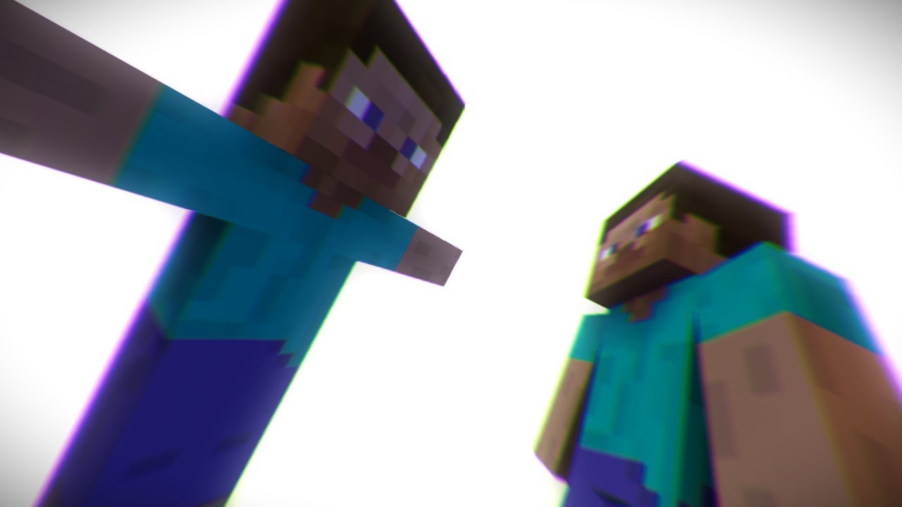 Minecraft "EpIc" Fight Animation: T Pose Steve VS A Pose Steve - YouTube