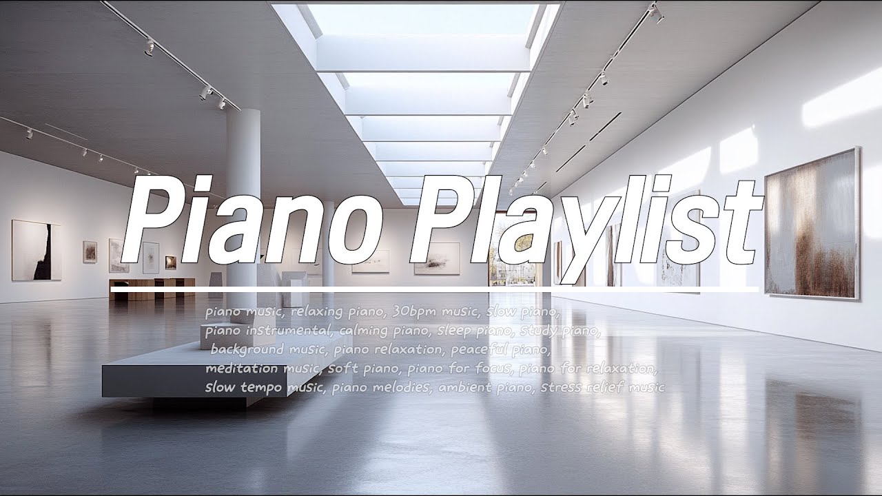 🎹Slow Piano Meldy 🎶 공부,업무,취침용 - YouTube