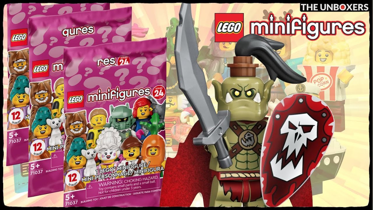 LEGO Minifigures Series 24 First Reveal - YouTube