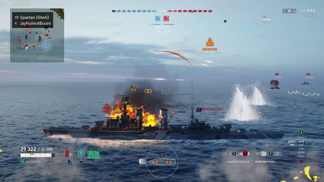 Meet The Yorck! Tier 6 German Cruiser World of Warships Legends Xbox ...