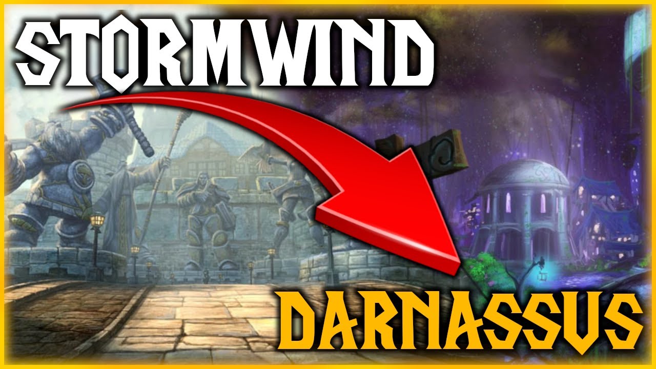 Stormwind To Darnassus Youtube