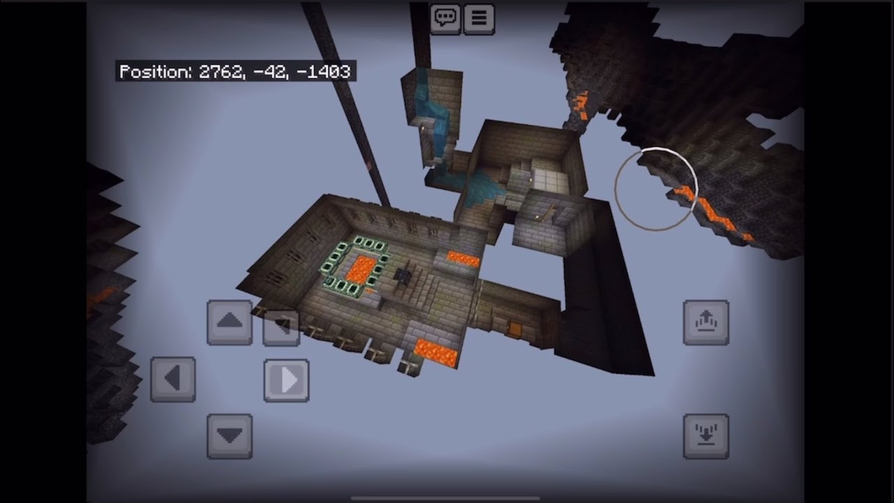 Smallest strong hold in minecraft - YouTube