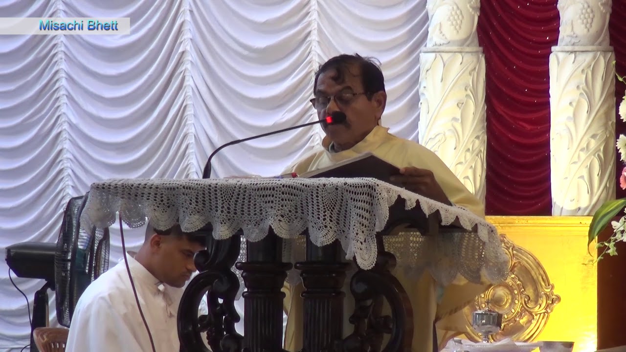 Novena Mass in Konkani- 11 January- Fr. Mario D'Souza, St. Joseph Vaz ...