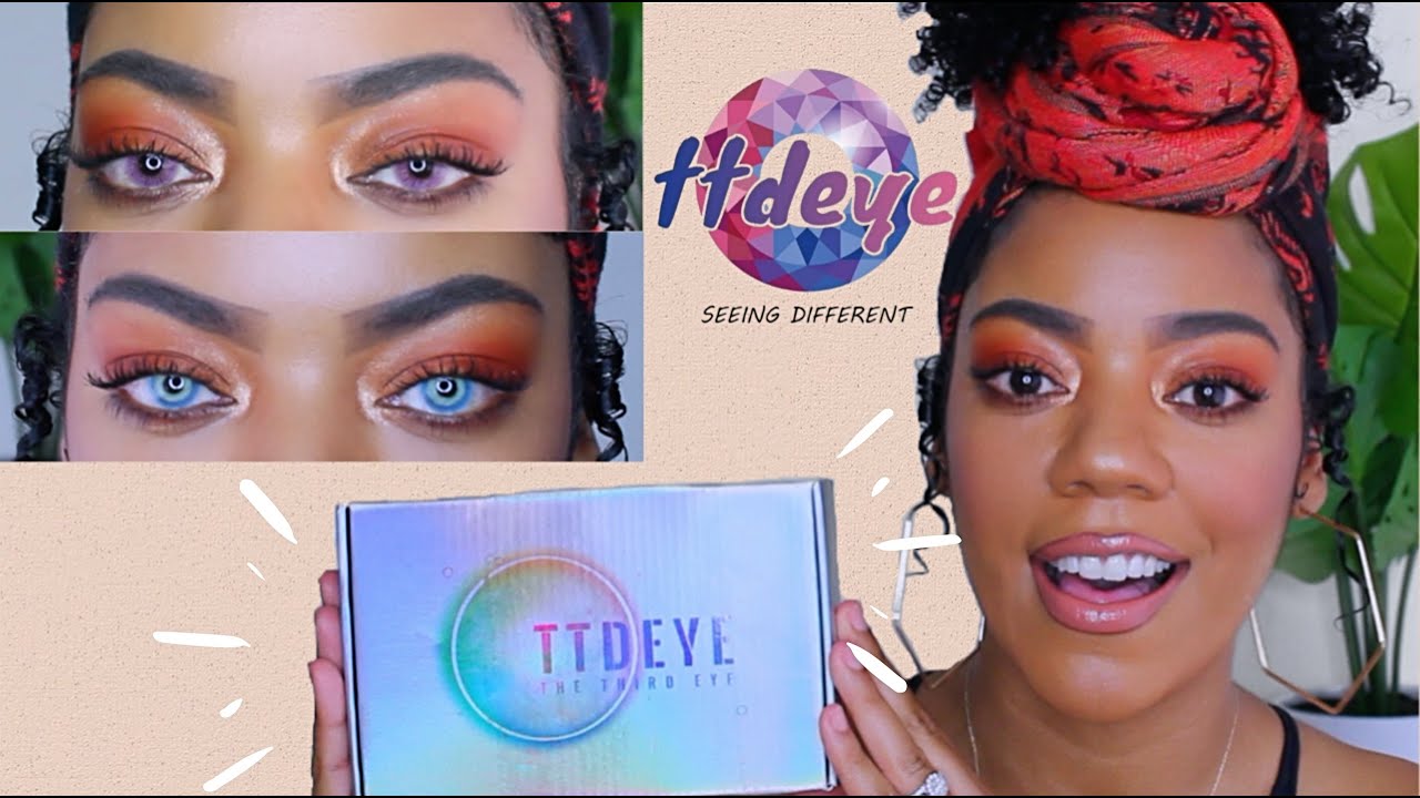 TTDEYE CONTACTS UNBOXING/REVIEW | BROWN EYES | AFFORDABLE - YouTube