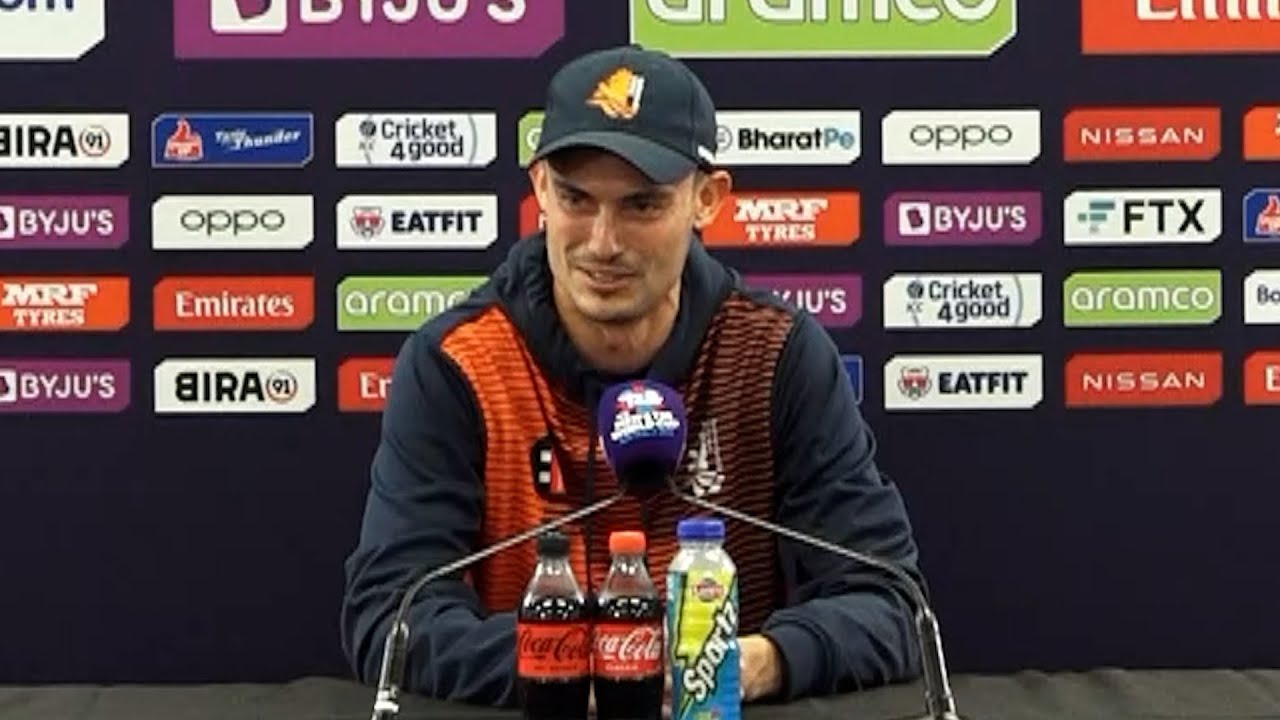 Scott Edwards (Netherlands) Pre-Match Press Conference | Netherlands v ...