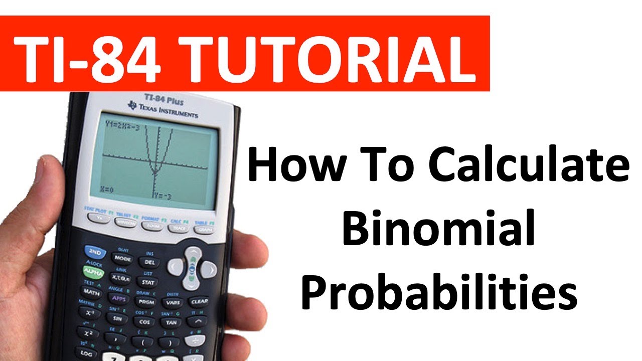 Calculating Binomial Probabilities On The TI 84 YouTube