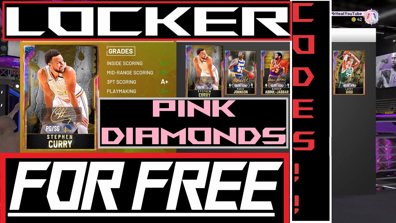 INSANE CRAZY NEW FREE PINK DIAMOND LOCKER CODE IN NBA 2K20 MYTEAM ...