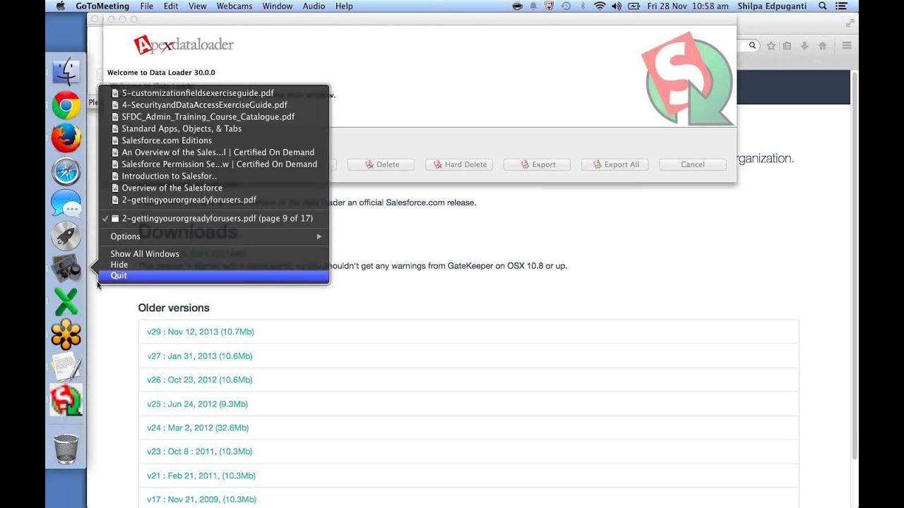 Using Data Loader for Managing Data in Salesforce - YouTube