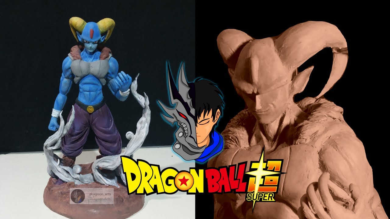 Sculpting Dragon ball - Moro || Membuat actionfigure moro - YouTube