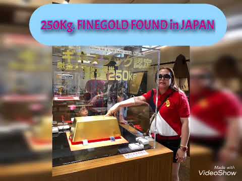 JAPAN GOLD BAR CHALLENGE - YouTube