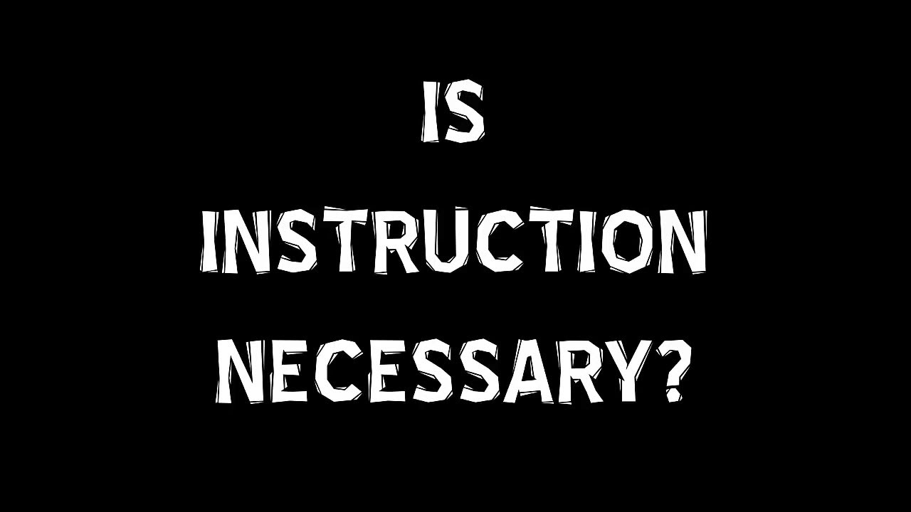 Is Instruction Necessary YouTube is-instruction-necessary-youtube