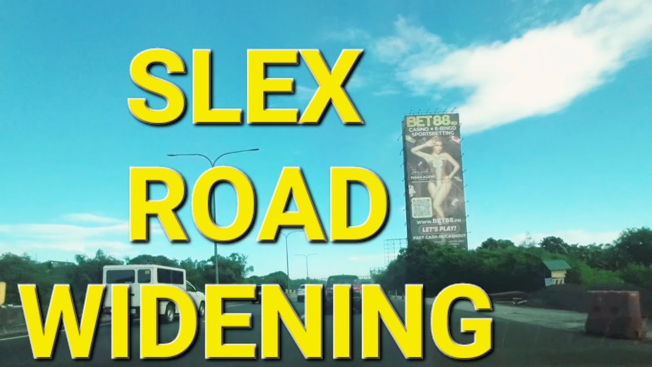 TRAFFIC SA SLEX DAHIL SA ROAD WIDENING - YouTube
