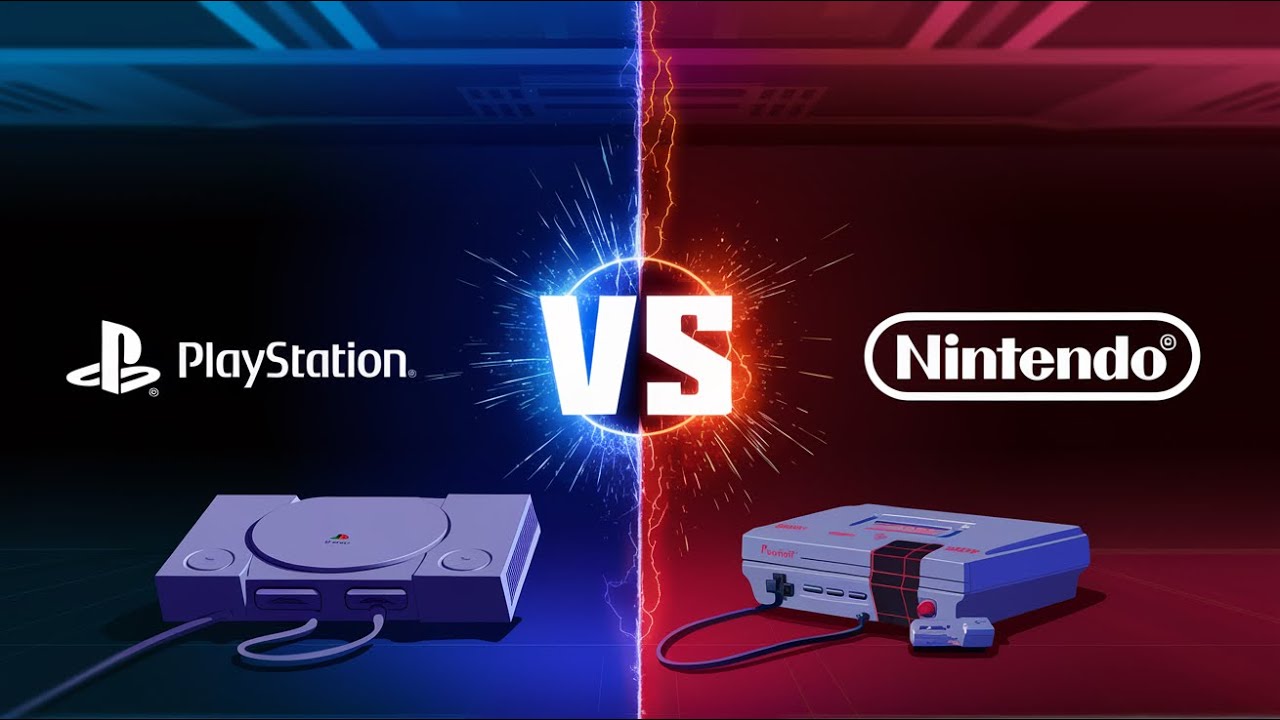 Sony vs. Nintendo: The Rivalry That Changed Gaming Forever - YouTube