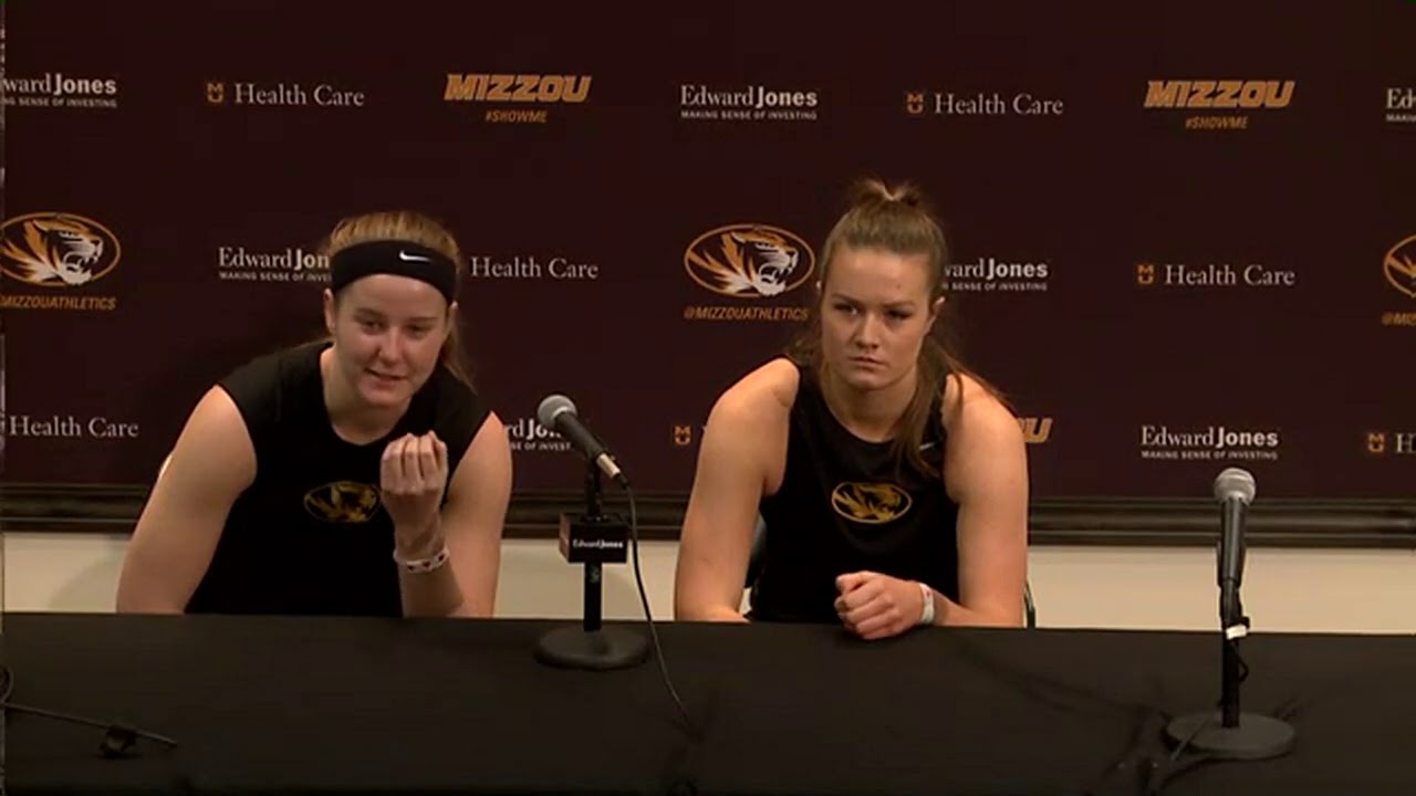 Full interview with Mizzou WBB guards Hayley Frank and Shannon Dufficy ...