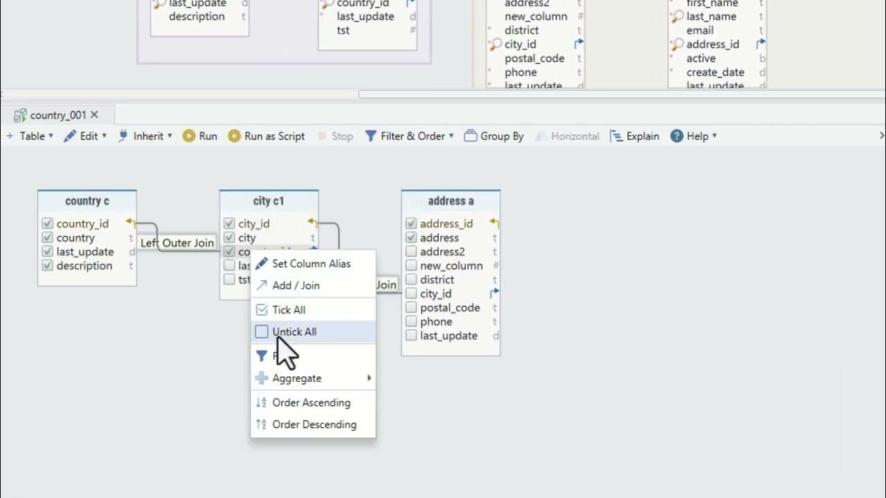 DbSchema Visual Query Builder - YouTube
