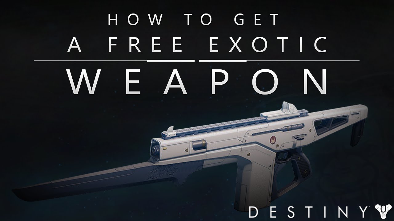 Destiny: How To Get Free EXOTIC Weapons! (First Deceptive Engram ...