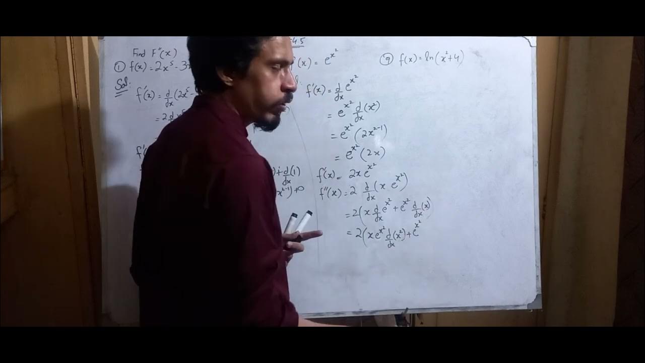 Basic Mathematics-II|Introduction to Calculus By Dr Nauman Khalid Unit#4,Exercise#4.6,Q#1-10 # ...