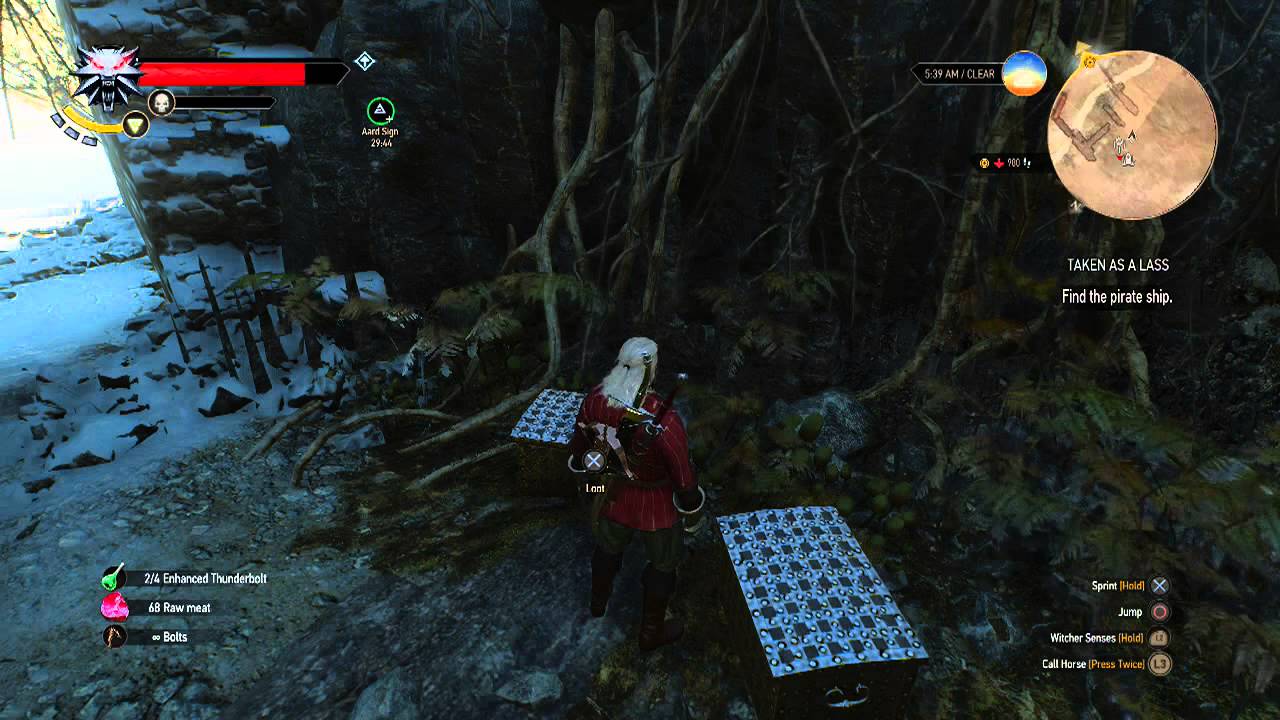 The Witcher 3 Wild Hunt LOCATION FIND Witcher Gear MASTERCRAFT GRIFFIN ...