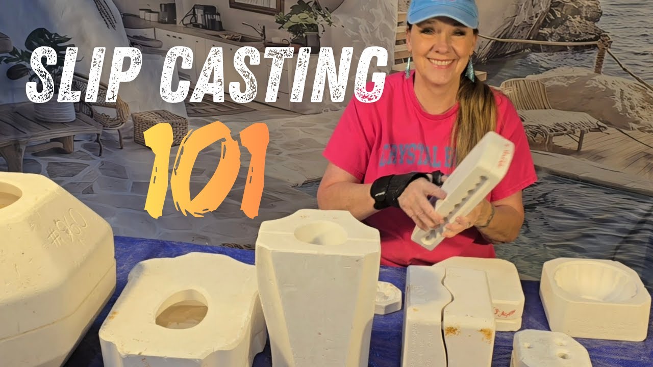 How to pour Ceramic Molds! Learn Step-by-Step Slip Casting, Slipcasting ...