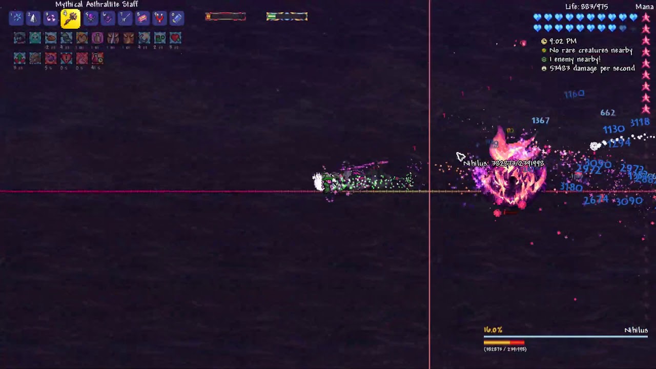 Terraria Modded - 79. Nihilus (Shadows of Abaddon) - YouTube