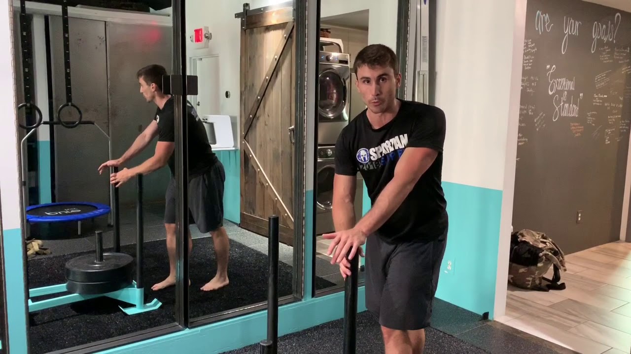 Sled Push To Push-up - YouTube