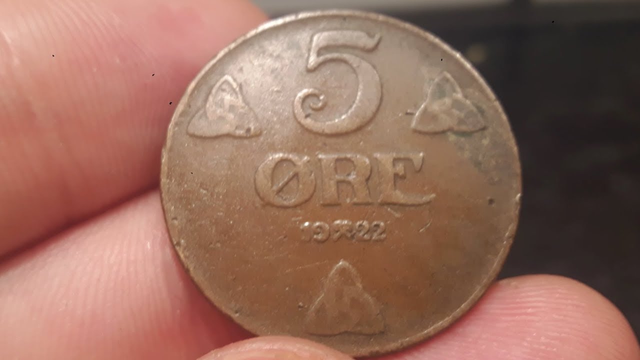 5-ore-coin-norge-1922-value-norway-5-ore-coin-value-youtube