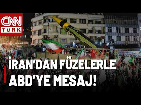 İran'dan Hürremşehr ve Kadir Füzesiyle Gövde Gösterisi! ABD İran Halkıyla Mücadele Edebilir Mi?