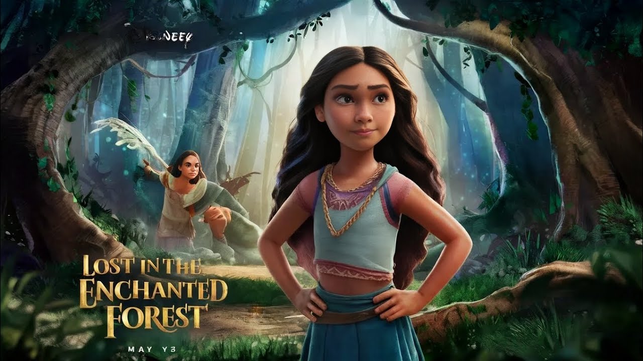 Maya Lost in Enchanted forest. Maya too much nervous😓😟😰 ,But she is 😊😃 ...