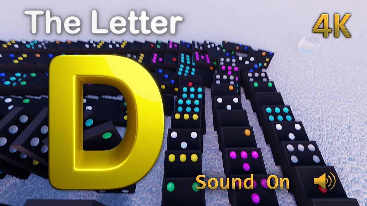 The letter D from 36 Days Of Type - YouTube