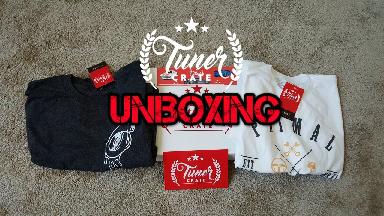 March Tuner Crate Unboxing: Standard JDM Box (SmurfinWRX) REVIEW - YouTube