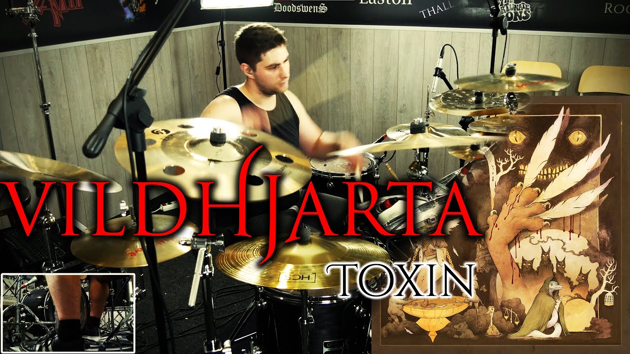 Vildhjarta // Toxin // Drum Cover by Sean Brandenburg - YouTube