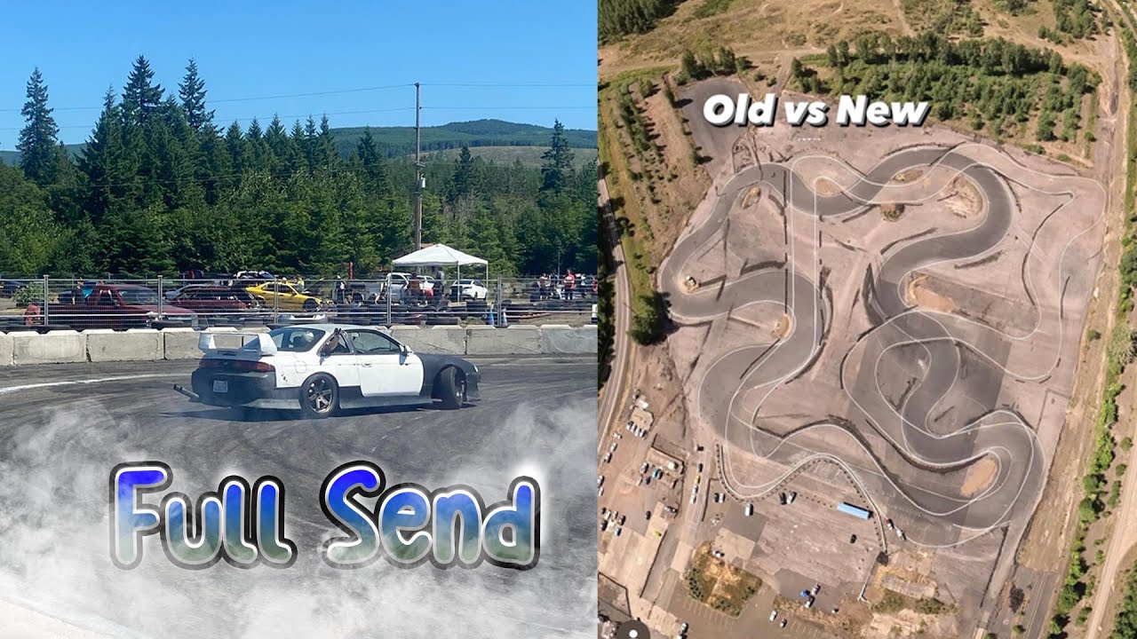 Drifting The S14 At Spirit Peaks NEW Track Layout - YouTube