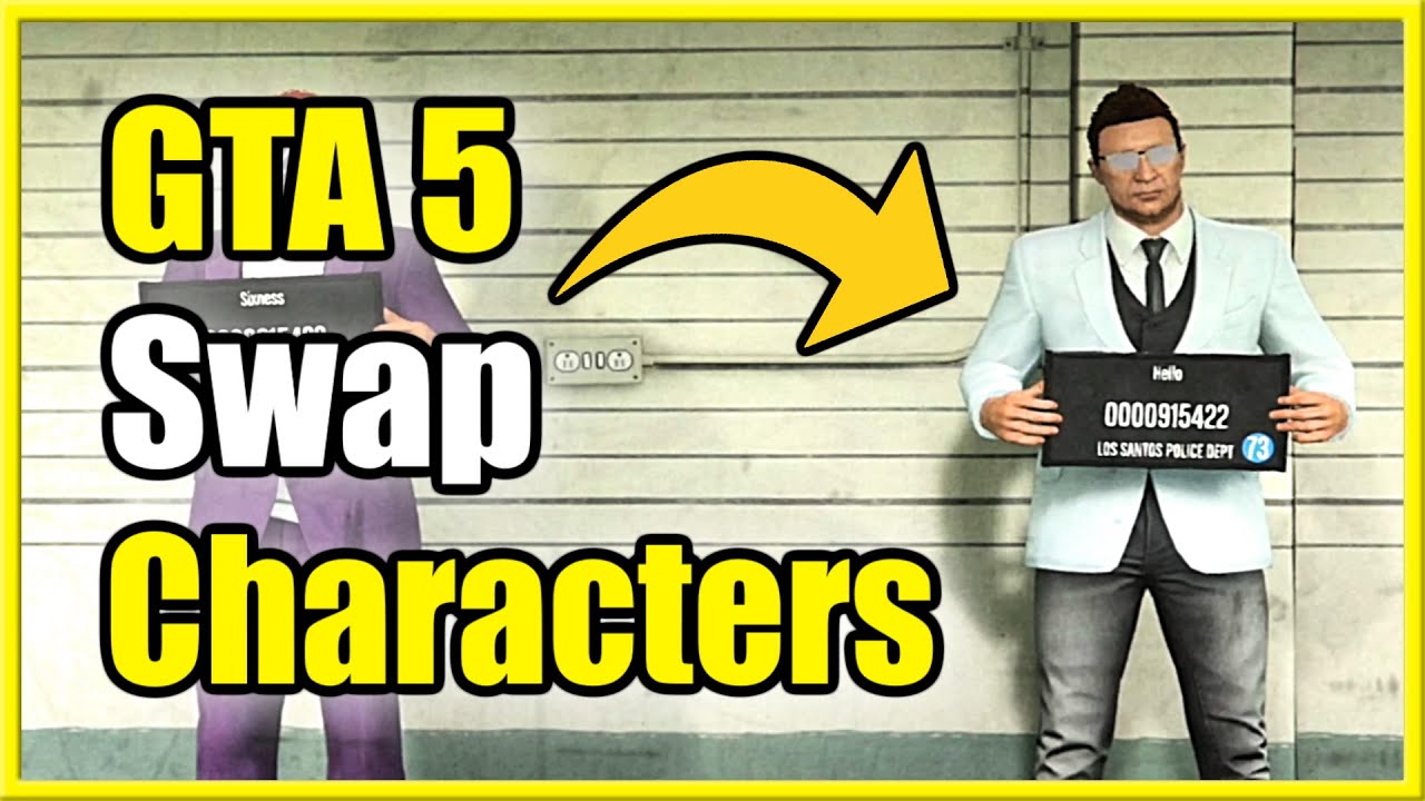 How to Swap Characters in GTA 5 Online (Best Tutorial!) - YouTube