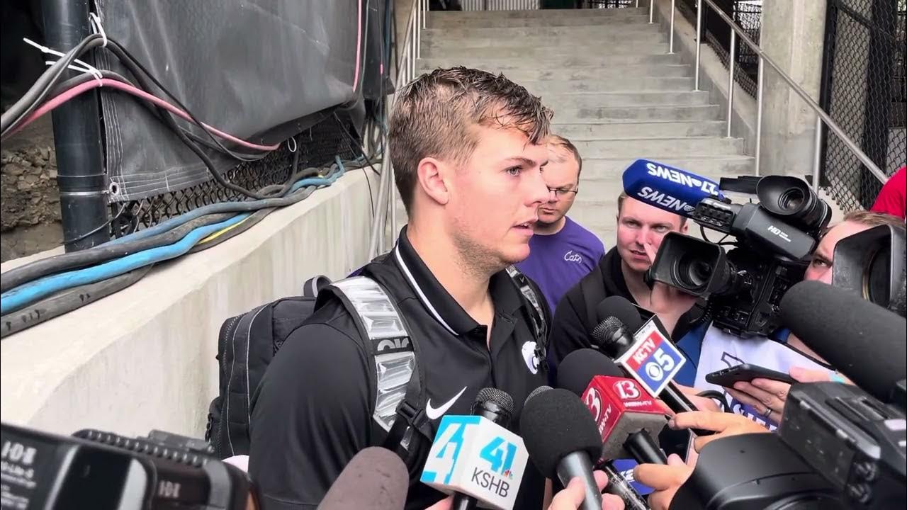Kansas State Qb Will Howard Discusses Missed Opportunities Youtube