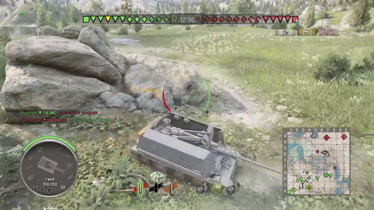 Toaster eats light tank - WOT - YouTube
